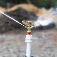 China 360 Degree Rotating Garden Sprinkler Head in Alloy for Consistent Water Distribution for sale