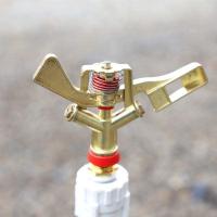 China 360 Degree Rotating Garden Sprinkler Head in Alloy for Consistent Water Distribution for sale
