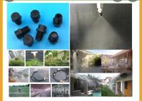 China plastic low pressure 50 micron mist nozzle mist fog nozzle with mist nozzle fitting for sale