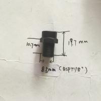 China plastic low pressure fog nozzle with anti drop filter(inside)misting nozzles plastic mist spray nozzle for sale