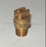 China best quality hot sale brass vee jet flat fan spray nozzles water jet fan spray nozzle nozzle manufacture for sale