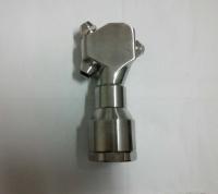 China 360 degree rotating tank cleaning flat fan spray nozzle tank cleaning nozzle for sale