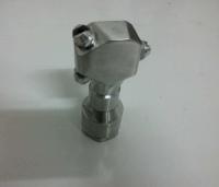 China 360 degree rotating tank cleaning flat fan spray nozzle tank cleaning nozzle for sale