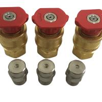 China High Pressure Car Washing Nozzle with Quick Jet Fitting Brass Material for sale