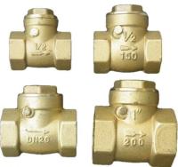 China brass check valve  brass hydraulic control check valve for sale