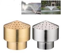 China multi-jet water fountain nozzle fountain jet nozzle controllable fountain nozzle for sale