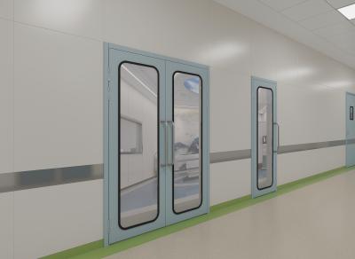 China 50mm Handmade Plate Stainless Steel Clean Room Doors Custom for sale