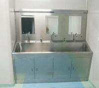 China Medical stainless steel hand washing sink for sale