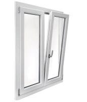 China Customized UPVC Tilt And Turn Window Double Glazed For Commercial And Residential for sale