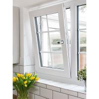 China Customized UPVC Tilt And Turn Window Double Glazed For Commercial And Residential for sale