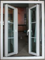 China Customizable PVC Aluminum Glass Entry Door Modern With Strong Durability for sale