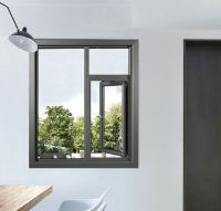 China Customizated Double Glazed Tempered Glass Aluminum casement Windows for sale
