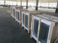 China Clear Tempered Louver Glass Window Aluminum Alloy Frame Customizable Size for sale
