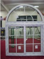 China customizable PVC Grill Sliding Window Tempered Glass Sliding Window For House for sale