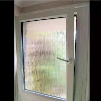 China White UPVC / PVC Tilt And Turn Window Double Glazed Glass Window With Mosquito Net for sale