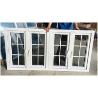 China Durable Apartment Glass Casement Window UPVC Inward Opening Casement Window for sale