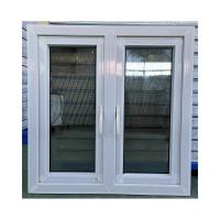 China Upvc More Than 10 Years Double Glazed Casement Window for sale