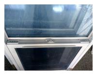 China American Style PVC Frame Double Hung Vinyl Windows Heat Insulation Low E Vinyl Windows for sale