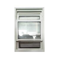 China Modern Double Hung Vinyl Windows Lifting Ventilation Vertical Sliding Vinyl Windows for sale