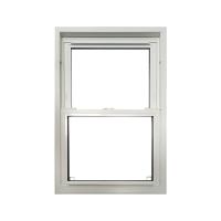 China Modern Double Hung Vinyl Windows Lifting Ventilation Vertical Sliding Vinyl Windows for sale