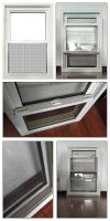 China Modern Double Hung Vinyl Windows Lifting Ventilation Vertical Sliding Vinyl Windows for sale