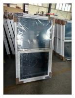 China UPVC Single Hung Vinyl Windows Soundproof Double Vertical Sliding Windows for sale