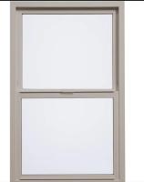 China American Style Vinyl Single Hung Windows Vertical Up Down Windows For Residences for sale