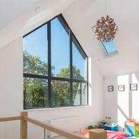 China High Security Aluminium Fixed Panel Window Sound Insulated Glass Window for sale