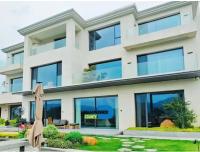 China Large Size 1.4mm Aluminium Frame Fixed Glass Window Custom With Tempered Glass for sale