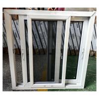 China Soundproof Windproof PVC Sliding Window Hurricane Impact Glass Sliding Windows for sale