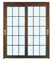 China Exterior Interior PVC Sliding Door Insulated Sliding Glass Doors Customized for sale
