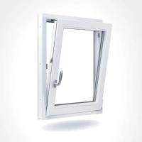 China Customized House PVC Tilt And Turn Windows Single Glazed / Double Glazed for sale
