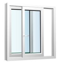 China PVC / UPVC Horizontal Modern Sliding Window For House With Mosquito Screen for sale