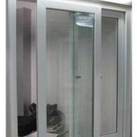 China Aluminum Double Sliding Window And Door Easy Operation With Crescent Lock for sale