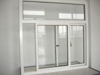 China Fiberglass Fly Screen Aluminium Sliding Window And Door White Double Glass Windows for sale
