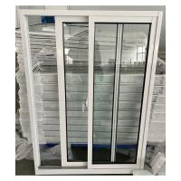 China Fiberglass Fly Screen Aluminium Sliding Window And Door White Double Glass Windows for sale