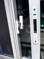 China Aluminum Alloy Double Aluminium Glass Sliding Window Powder Coated With Touch Lock for sale