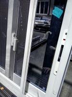 China Aluminum Alloy Double Aluminium Glass Sliding Window Powder Coated With Touch Lock for sale