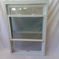 China Glass Double Glazed Sash Windows Vinyl Double Hung Vertical Sliding Windows for sale