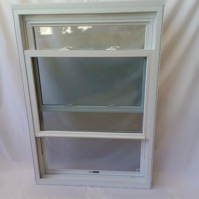China Glass Double Glazed Sash Windows Vinyl Double Hung Vertical Sliding Windows for sale