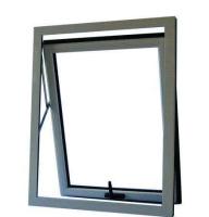 China Modern Powder Coated Aluminum Awning Window With Hurricane Impact Glazing for sale