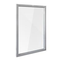 China Custom Aluminum Fixed Glass Window Sound Insulation Curtain Wall Picture Windows for sale
