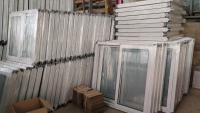 China Glass PVC Sliding Window And Door White Frame Double Glazed Balcony Windows for sale