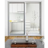 China 80mm ODM UPVC Double Glazed Bay Window PVC Balcony Doors Hurricane Impact for sale