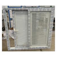 China Smooth Operation Energy Efficiency PVC Sliding Window UPVC Double Glazed Design for sale