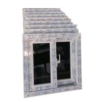 China Smooth Operation Energy Efficiency PVC Sliding Window UPVC Double Glazed Design for sale