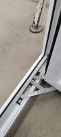 China UPVC Glass Casement Window Hurricane Impact Glass Windows And Doors for sale