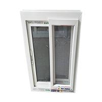 China 80mm Pvc Design Upvc Double Glazed Sliding Windows for sale