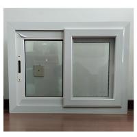 China Hurricane Impact UPVC Double Glazed Modern Window Design Soundproof Sliding Window for sale