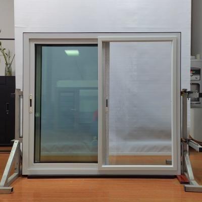 China Double Tempered Glasses PVC Sliding Windows Customized Folding Upvc Windows White for sale
